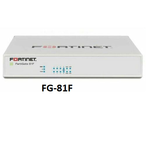 Fortinet FortiGate FG-81F Network Security Firewall 8xGE LAN SD-WAN on ...