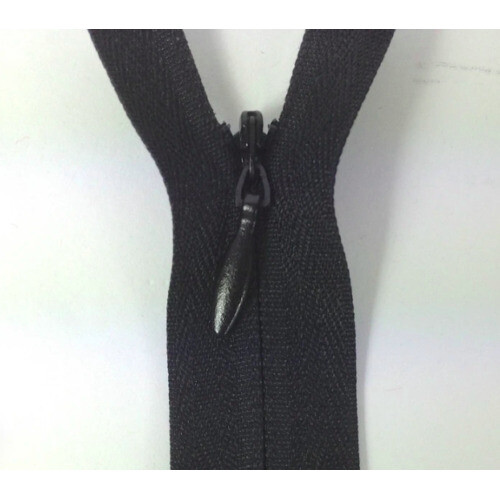 Black Invisible Zips, 14" - Concealed Zippers For Dress,Skirts,Cushions ...
