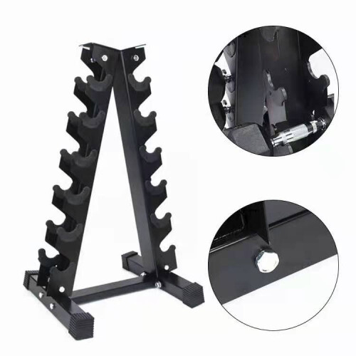 New 6 Tiers Vertical Dumbbells Hex Weight Stand Gym Storage Rack on OnBuy