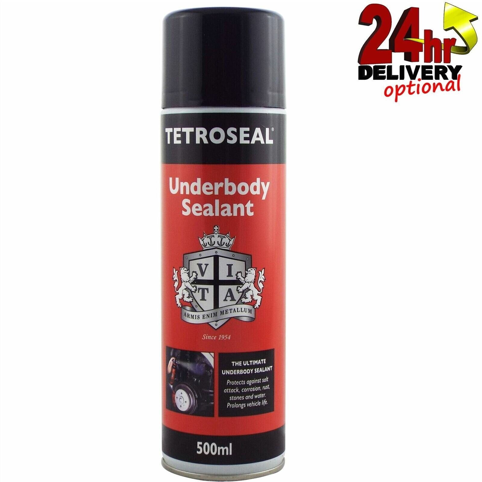 Tetroseal Aerosol Underbody Sealant x1 Car Underseal Spray 500ml Seal ...