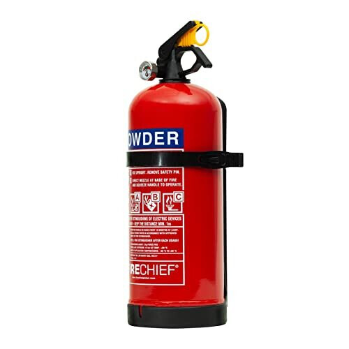 Firechief FAP2 2kg Powder Fire Extinguisher | ABC Powder Extinguisher ...
