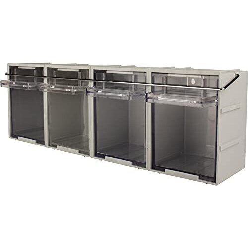 Rhino Tilt Bins RTB2BAR Van Storage with Retaining Locking Bar - Small ...