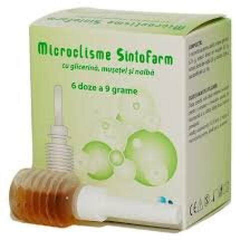 Micro enemas for adults with chamomile, glycerin and mallow, 6 pieces ...