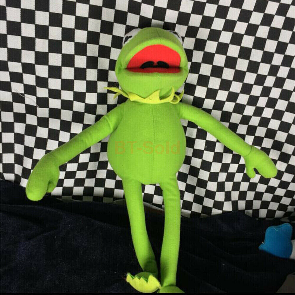 45cm Kermit the Frog Stuffed Sesame Street Plush Toy Muppets Kids Gift ...