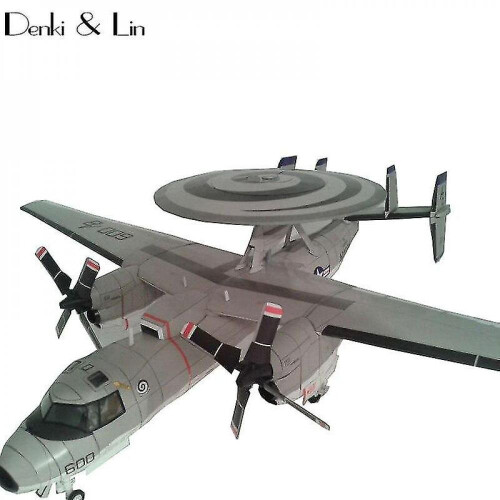 1:32 3D American E 2c Hawkeye Plane Aircraft Paper Model Assemble Lin ...