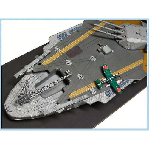 Diy Paper Model 1:250 Ijn Yamato Battleship Navy Assemble Papercraft 3D ...