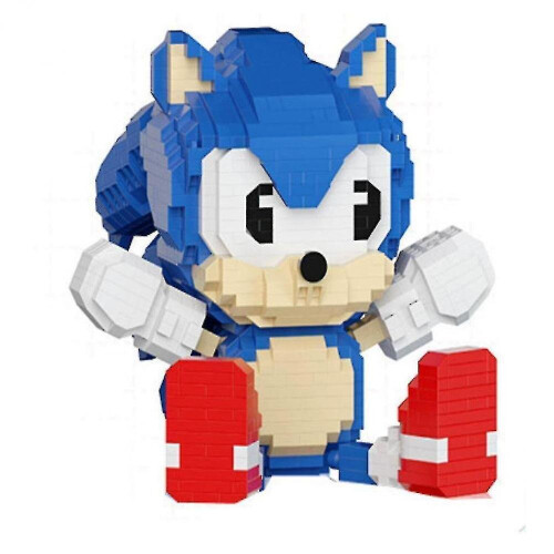 Building Blocks Sonic Educational Mouse Rabbit Cake Kids Figures Toy ...