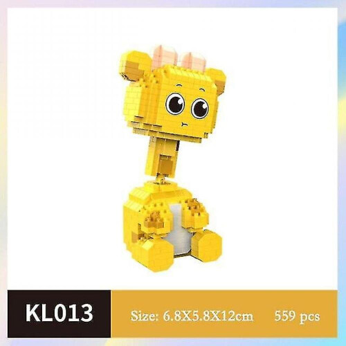 Cartoon Doll Thumb Model Building Blocks Diy Assembling Building ...