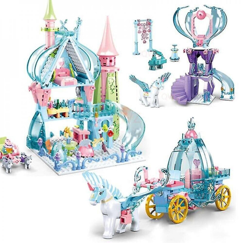 Princess Castle Building Blocks Model Bricks on OnBuy