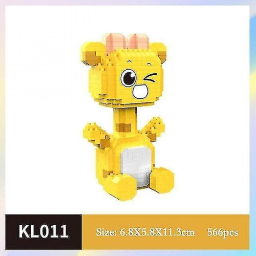 Cartoon Doll Thumb Model Building Blocks Diy Assembling Building ...