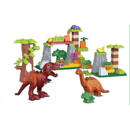 Children's Dinosaur Paradise, Insert Large-particle Animal Assembling ...