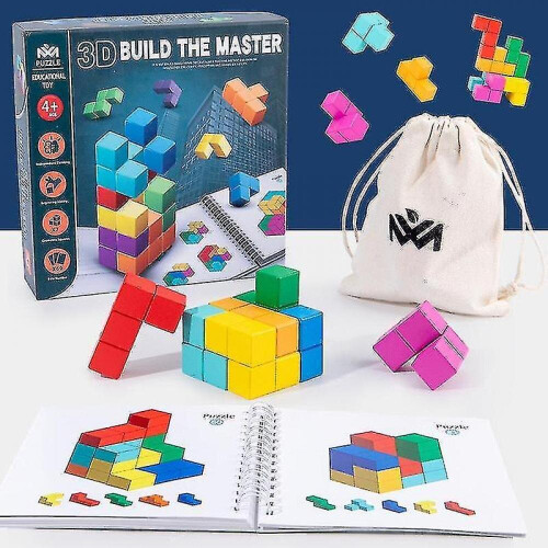 Square Block Children Education Cube Toys For Puzzle Making, Crafts And Diy Projects on OnBuy