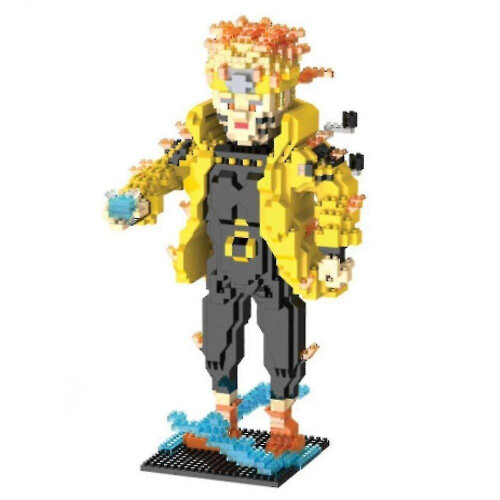 Uzumaki Naruto Building Blocks Puzzle Micro 3D Figures Plastic ...
