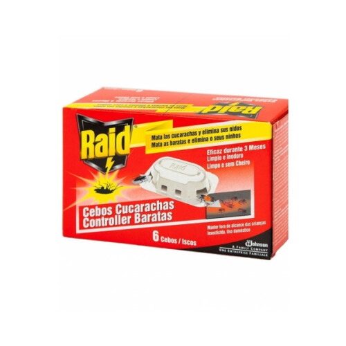 Anti-cockroaches RAID CONTROLLER cockroaches 6 traps on OnBuy