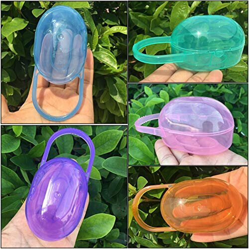 Baby Pacifier Box -Miotlsy Portable Baby Dummy Case Infant Pacifier ...