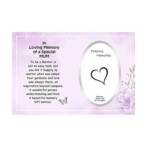 In Loving Memory Photo Frame 10cm x 15cm | Thinking of You Gifts ...