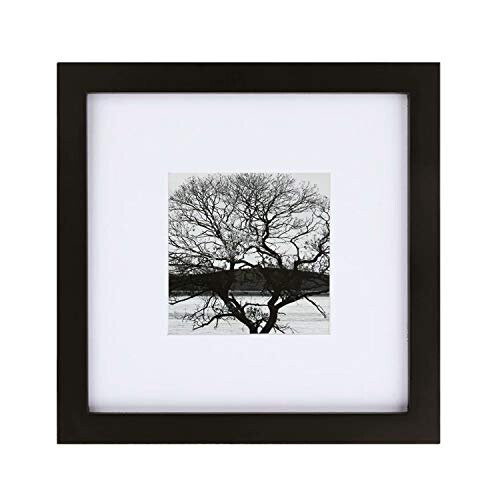 Egofine 8x8 Photo Frame, Freestanding and Wall Mounting Square Picture ...