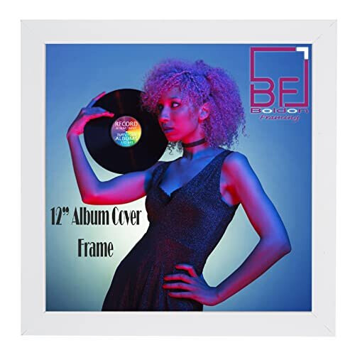 Picture Framing Direct Vinyl Frame Wall Album Art Display Frame for LP ...