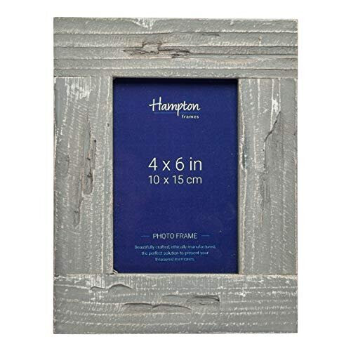 Hampton Frames FARMHOUSE Uniquely Distressed Grey Painted Wood Photo ...