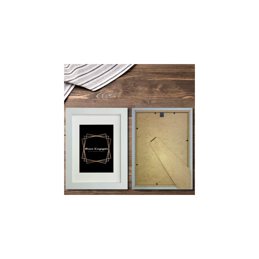 Alison Kingsgate Light Grey A4 Picture Frames With Mount For A5 Image ...