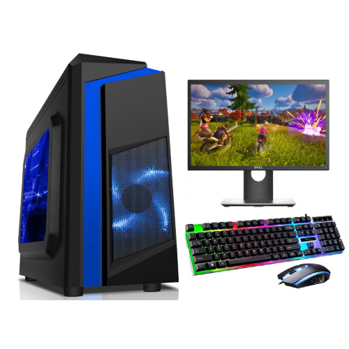 FCS Fast Gaming PC Computer Bundle Quad Core i7 16GB 1TB Windows 10 2GB ...