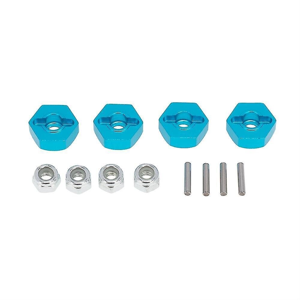 4pcs Metal 12mm Wheel Hex Adapter Compatible With Tamiya Tt01 Tt-01 ...