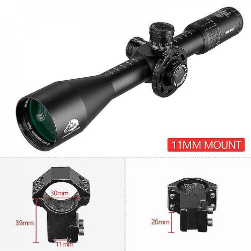 5-25x50 Ffp Big Handwheel Turrets Optical Scope Red Scope Glass Reticle ...