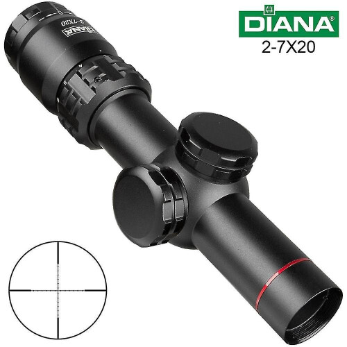 Hd 2-7x20 Scope Mil Dot Scope Reticle Sight Scope Scopes Outdoor Scope ...