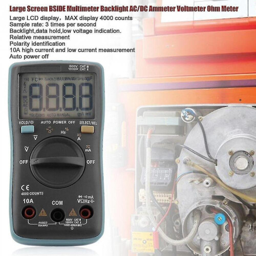 Lar Screen Bside Meter Back Ac/ Ammeter Voltmeter Ohm Meter on OnBuy