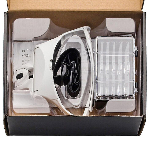 Portable Wearing Magnifying Glass Eyeglass Interchanable Mount Bracket ...