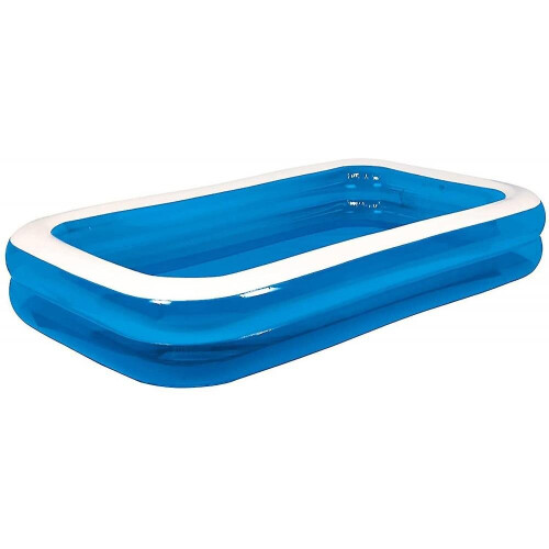 Inflatable Swimming Pools Outdoor En Lawn Ground Set Rectangular ...