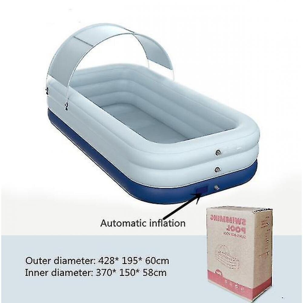 Swimming Pool With Shed Automatic Inflatabhold 's Swimming Pool Outdoor ...