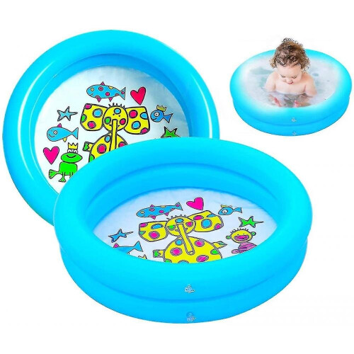 Wading Pool 2 Pack Padding Pool Inflatable Kids Pool Bath Toys For Pool ...