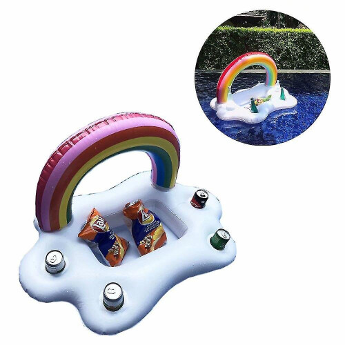 Inflatable Rainbow Cloud Inflatable Drink H O Inflatable Drink H, Pool ...