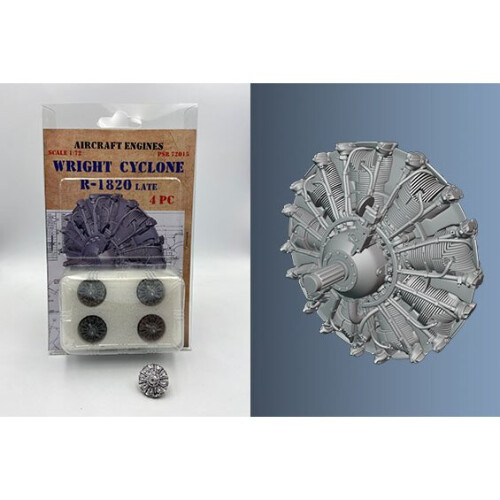 Print Scale PSR72015 Aircraft Engines Wright R-1820 Cyclone The ...