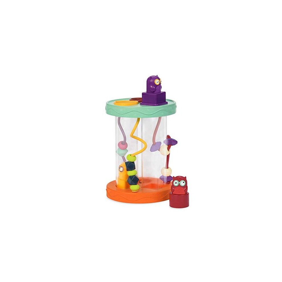 B. Toys Hooty Hoo Owl Shape Sorter with Whacky Sounds Bead Toy Maze Fun Educational Toys for Toddlers and Babies on OnBuy