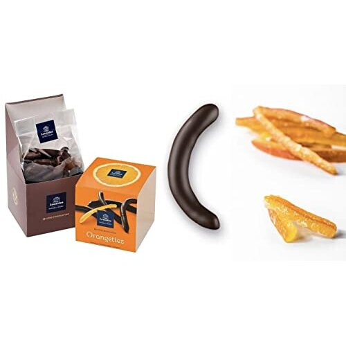 Leonidas Candied Chocolate Orange Peel Coated in Belgian Dark Chocolate ...