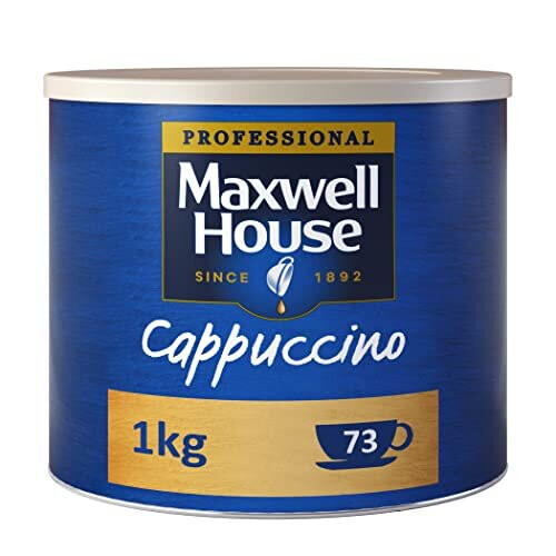 Maxwell House Cappuccino Instant Coffee - Tin 1kg (Pack of 1) on OnBuy