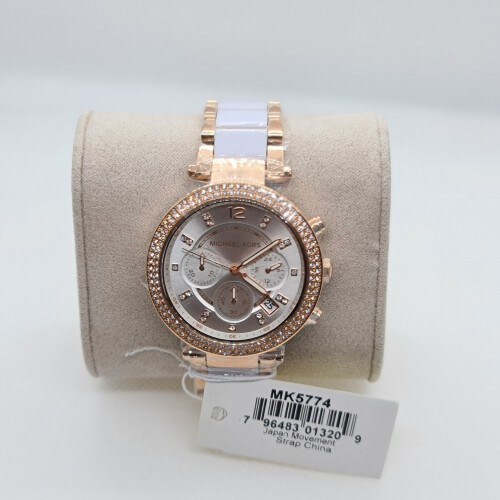 Michael Kors MK5774 Luxury Parker Two-Tone Ladies Wrist Watch 39mm on OnBuy