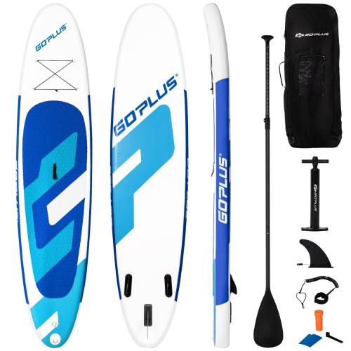Inflatable Stand Up Paddle Board Thick SUP Backpack Standing Boat on OnBuy
