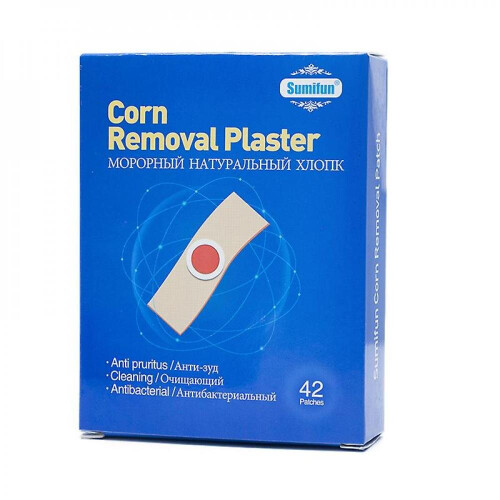 42pcs/box Foot Removal Plaster Warts N Patch Feet Callus Remove Soften ...