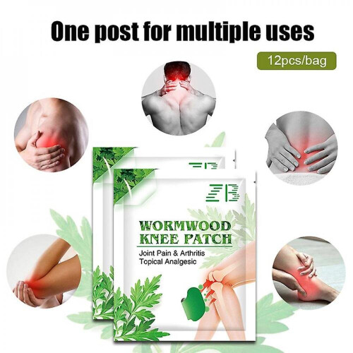 6pcs Knee Plaster Worm Ct Knee Ache Pain Relieving Sticker Knee ...