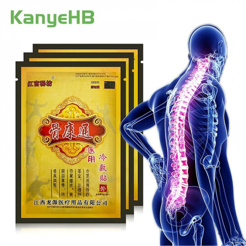 24pcs/3bags Back Stickers Spine Plaster Waist Pain Relief Patch ...
