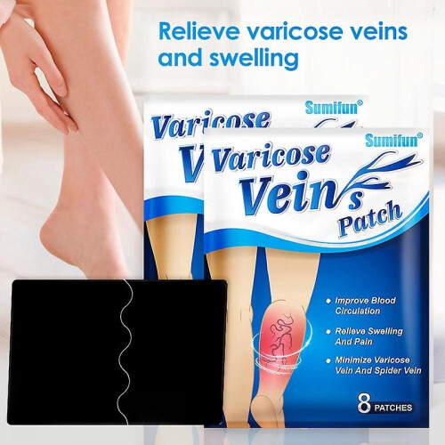 40pcs/5bags New Varicose Patch Thigh Vessel Phlebitis Vasculitis ...