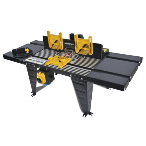 ToolTronix 1800W Bench Mounted Electric Router Table Aluminium on OnBuy