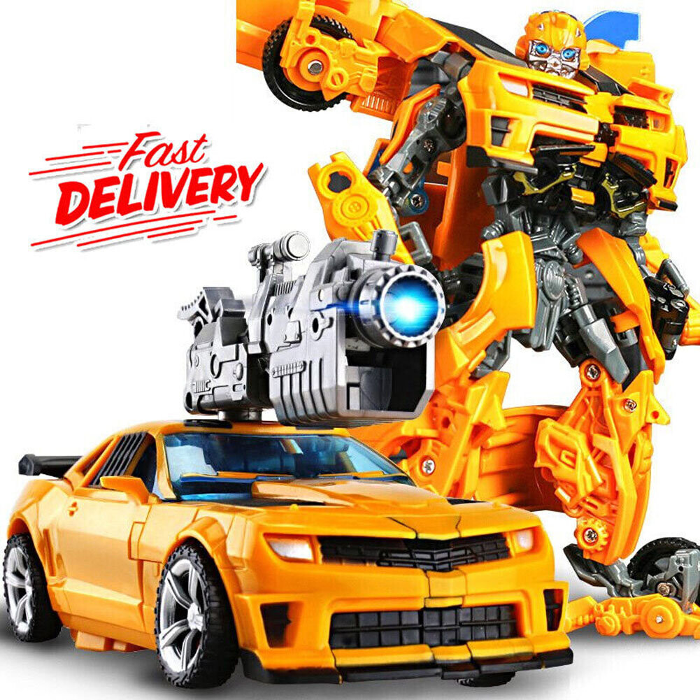 Bumblebee Truck Robot Toy Transforming Car Action Figure Kid Toys Gift ...