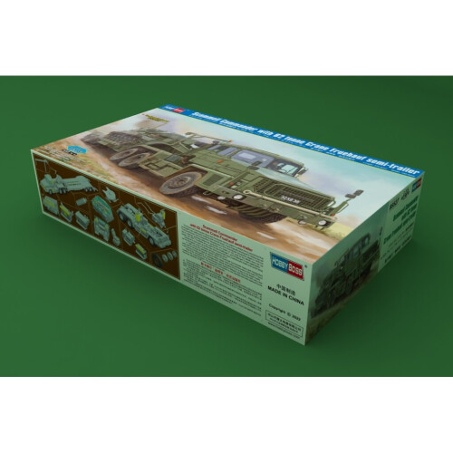 HobbyBoss 85527 Scammell Commander with 62 tonne Crane Fruehauf semi ...