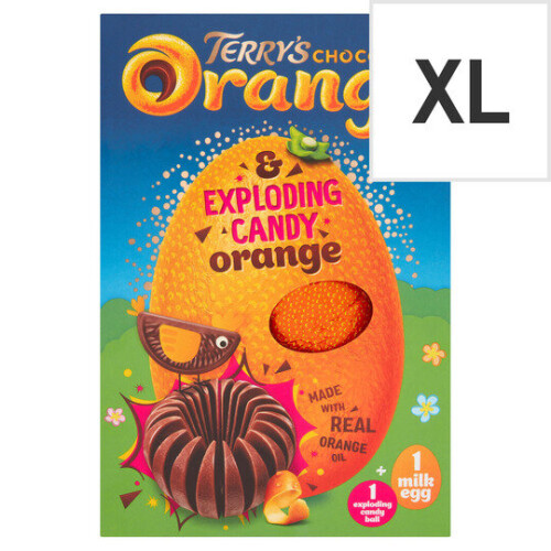 (Pack Of 8) Terry's Chocolate Orange Easter Egg Exploding Candy 297G on ...