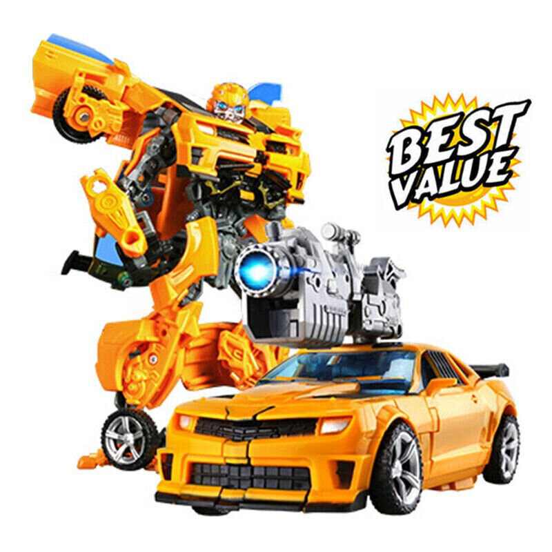 Robot Car Transformers 5 Bumblebee Toys Kids Vehicle Car Toy Boys Gift ...