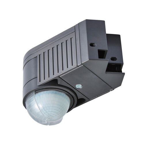 Litecraft Luton 360 Corner Mount PIR Motion Sensor Outdoor - Dark Grey ...
